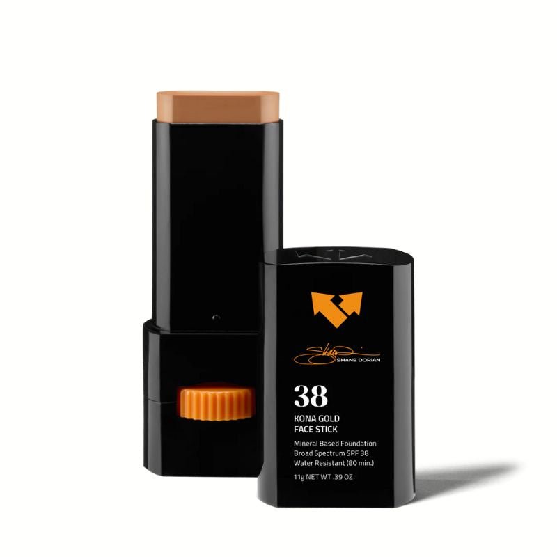 Vertra Face Stick Sunscreen SPF 38 Shane Dorian Kona Gold - Hawaii